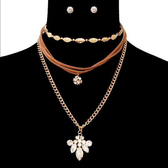 Jewelry | Layered Choker Set | Poshmark